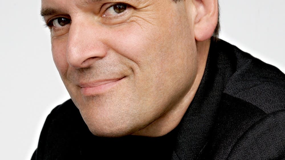 In studio with pianist Louis Lortie