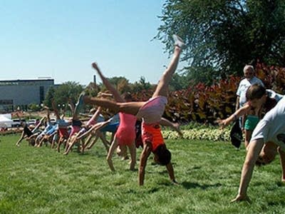 Cartwheeling to a record | MPR News