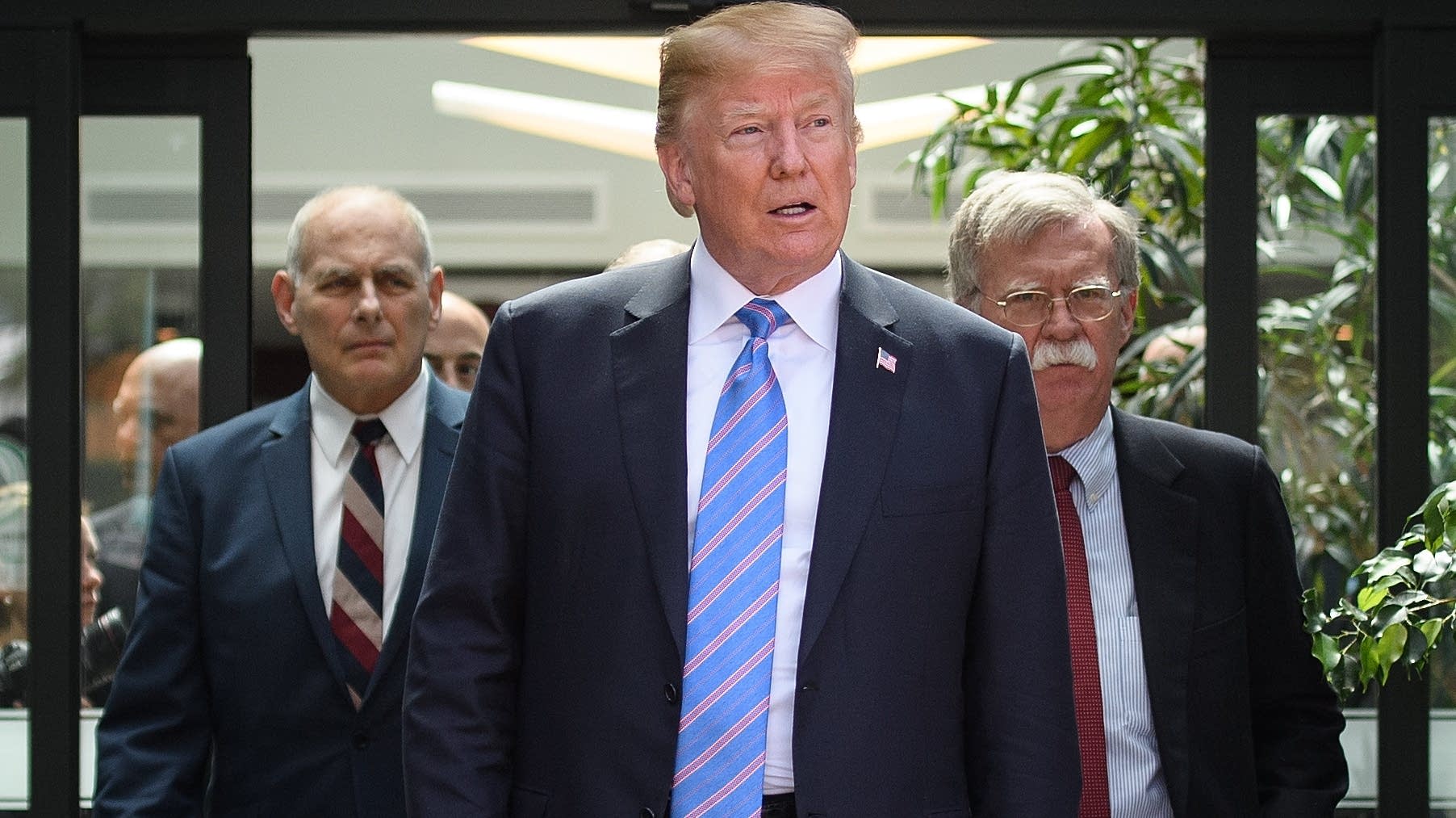 Trump delivers warning on trade as he leaves G-7 summit | MPR News
