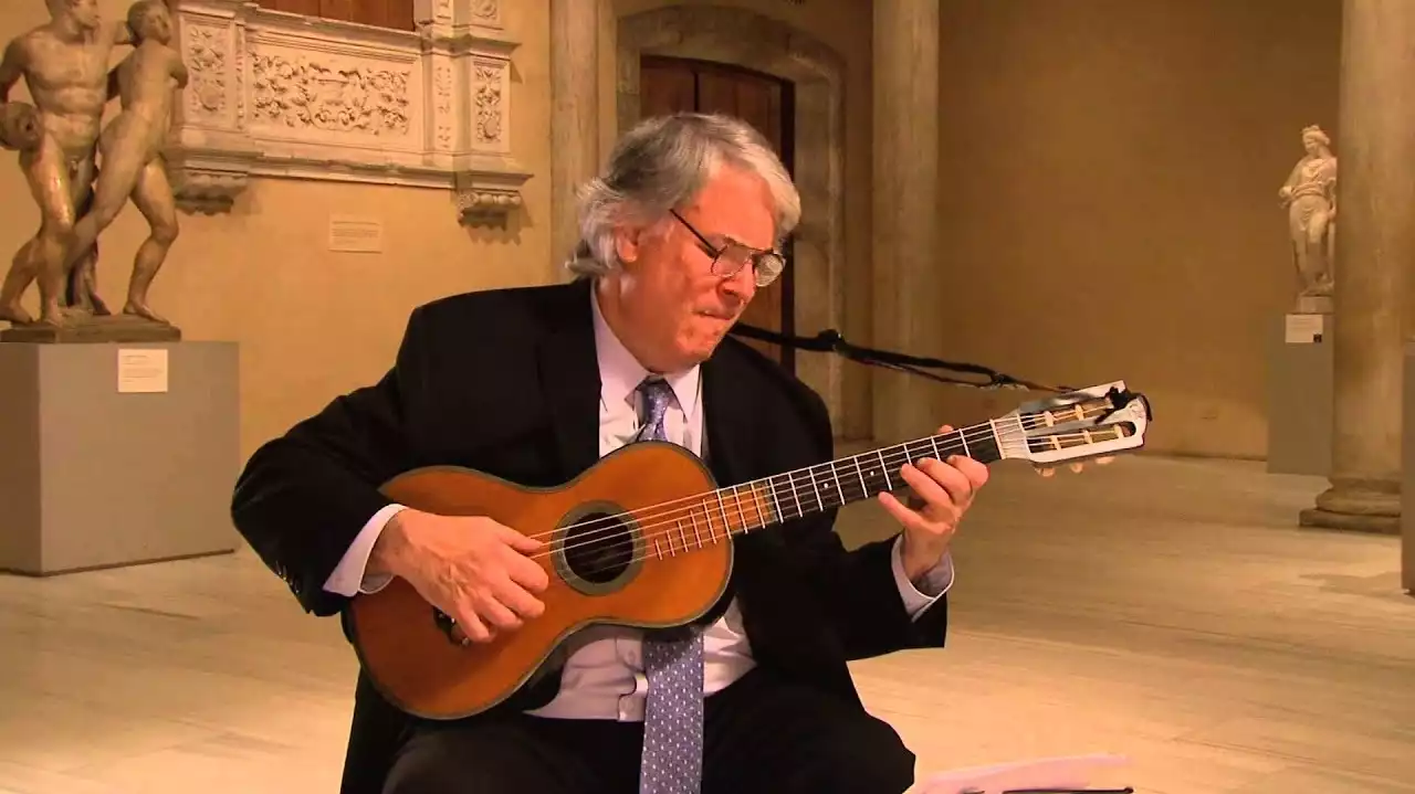 Guitarist David Starobin celebrates one of his musical idols