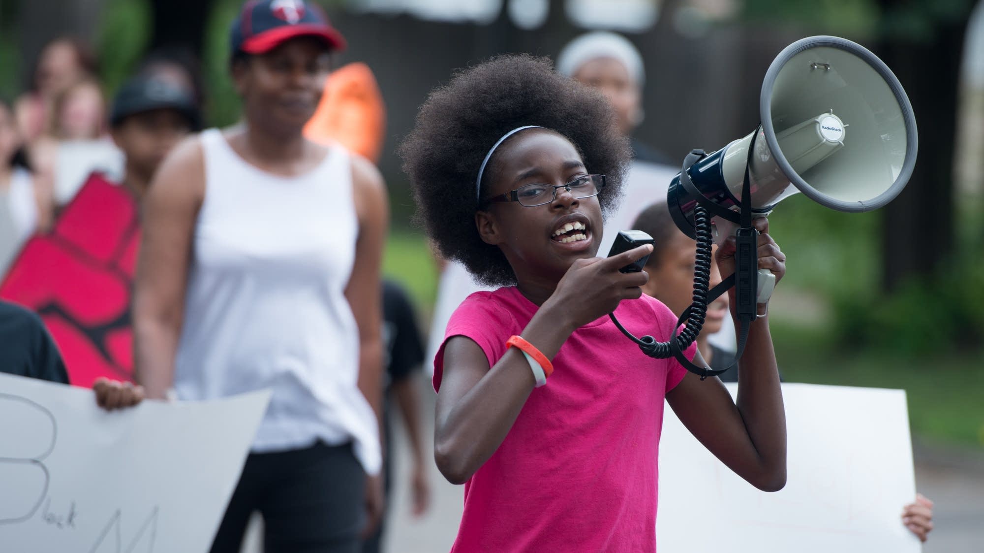 Photos: A peaceful -- and youthful -- day of marches | MPR News