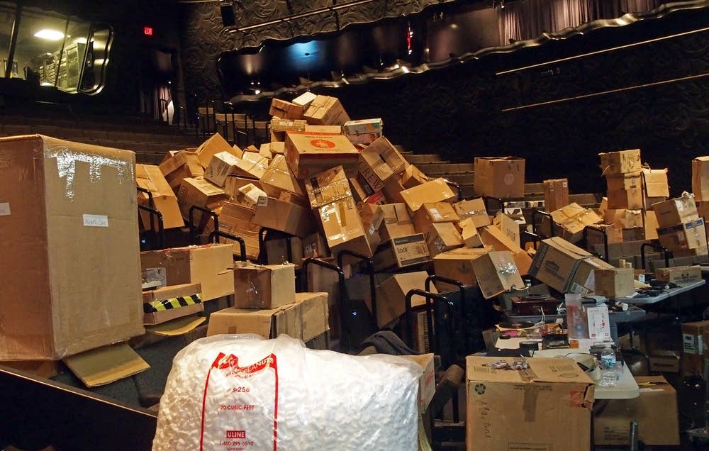 Performer shares Walker stage with the stuff of life | MPR News