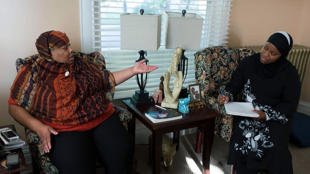 Army vet offers Muslim women shelter in a storm | MPR News