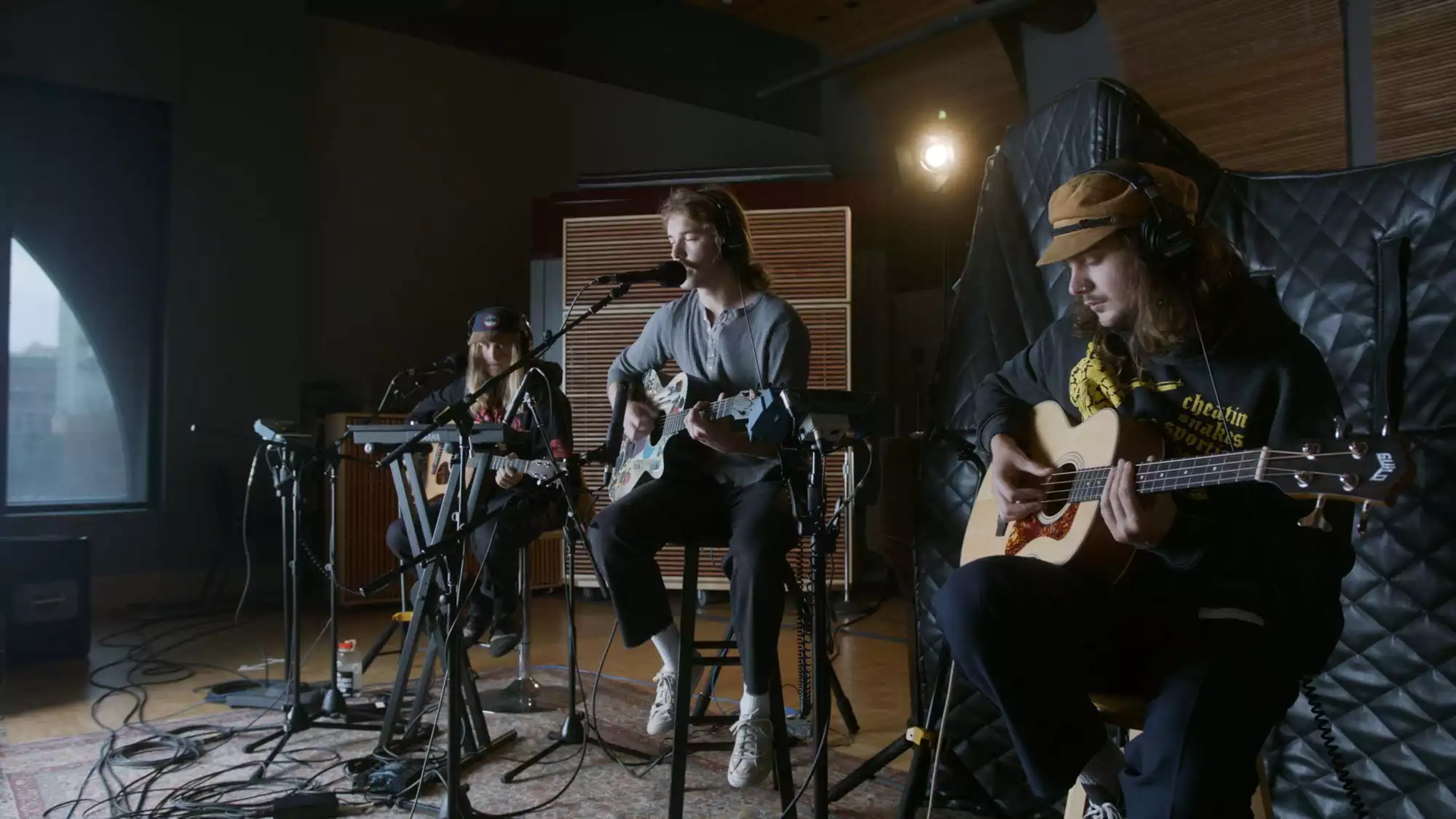 The Backseat Lovers perform in The Current studio