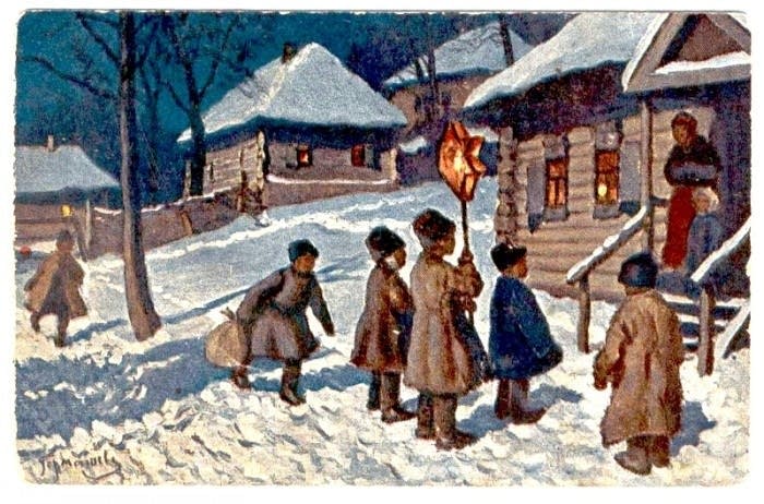 Ukraine's "kolyadka" tradition
