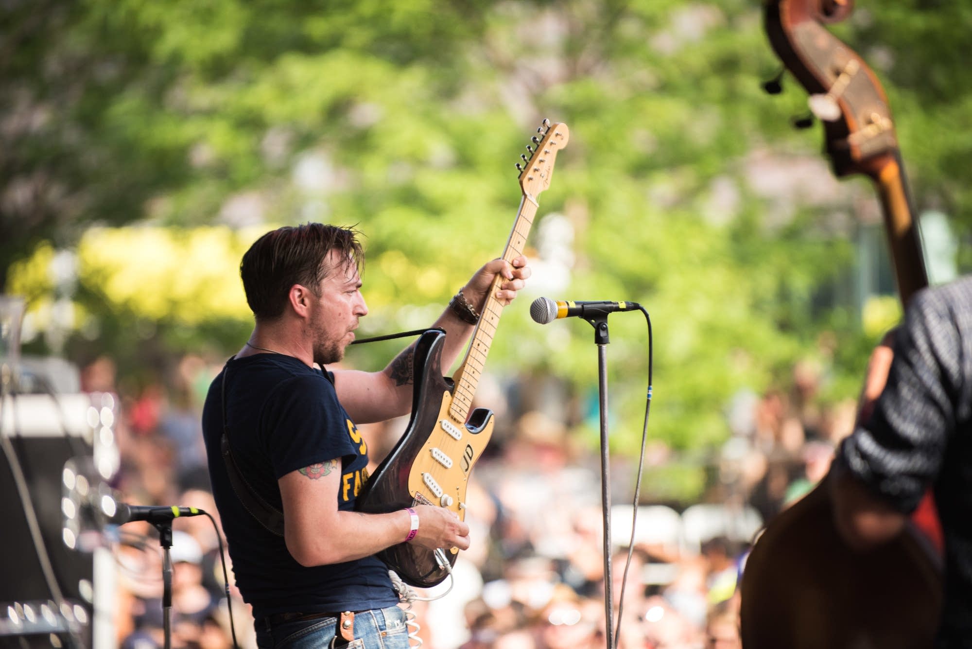 JD McPherson performs at Rock the Garden 2015 | The Current