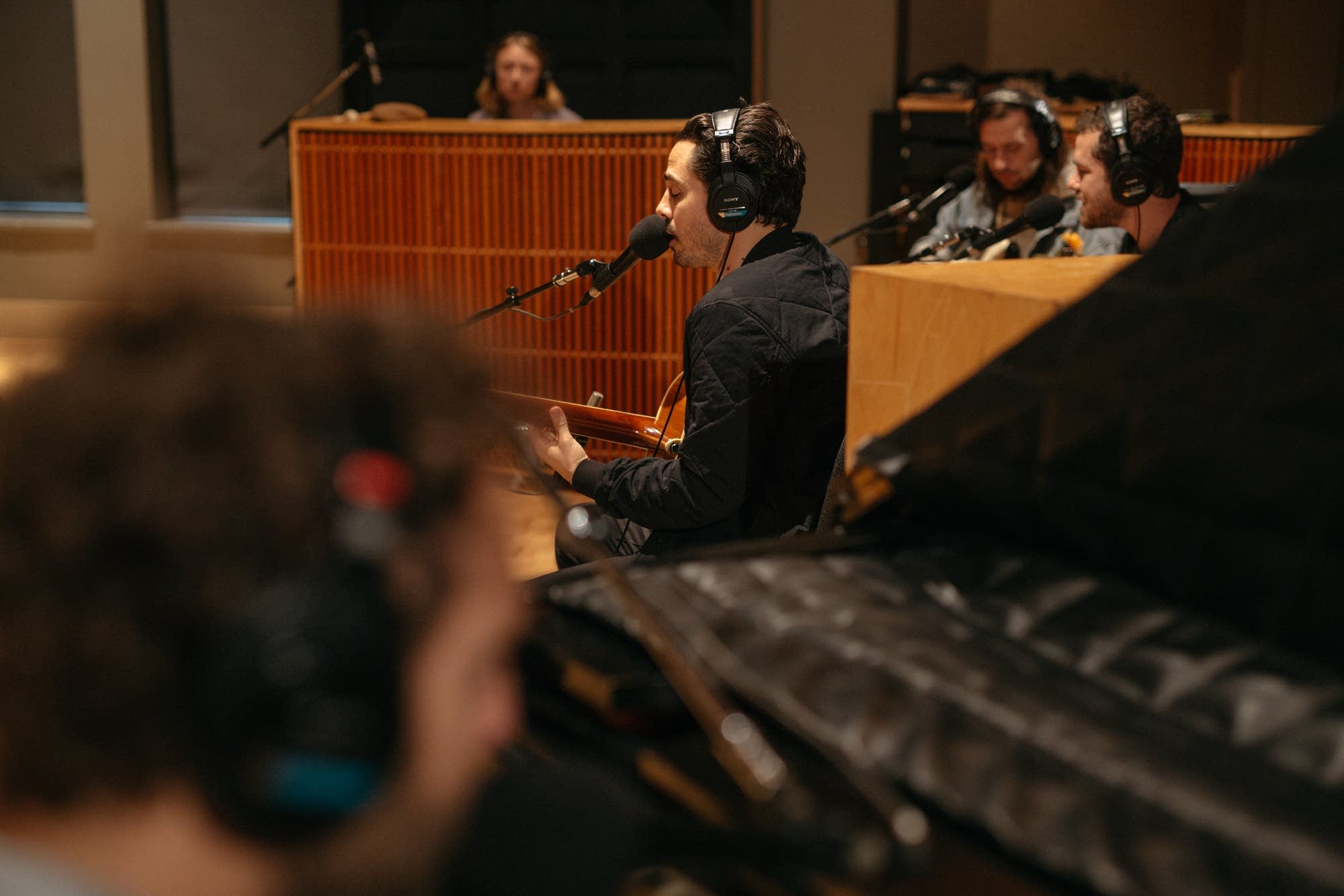 Local Natives perform in The Current studio