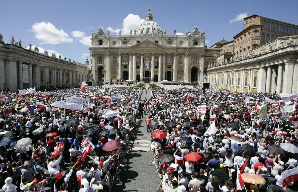Pope beatifies John Paul II before 1.5M faithful | MPR News