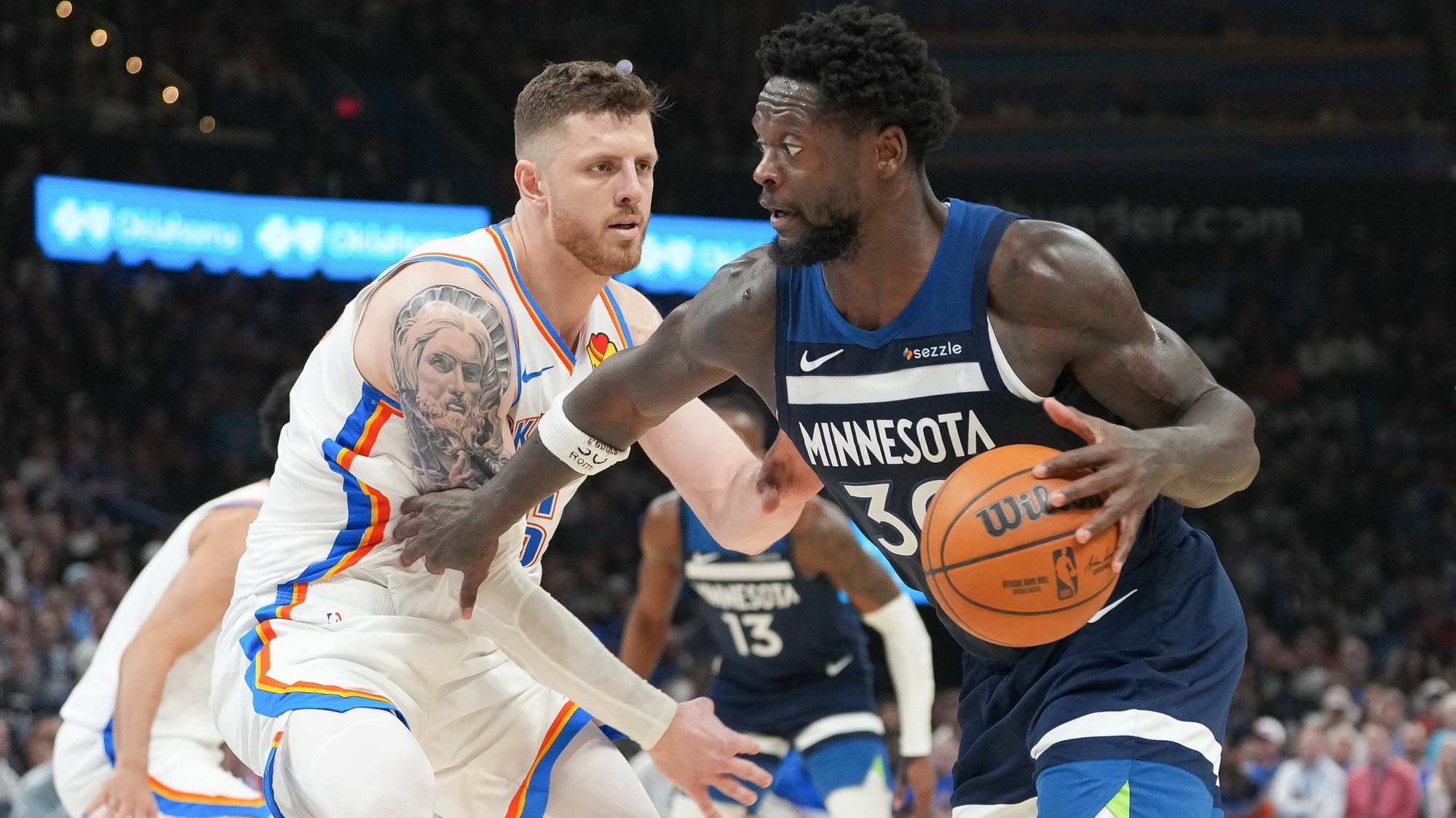 Minnesota Timberwolves lose to Oklahoma City Thunder 116-103 | MPR News