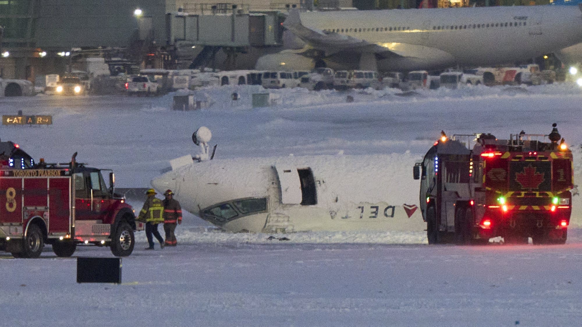 Toronto plane crash sparks questions on passenger safety | MPR News