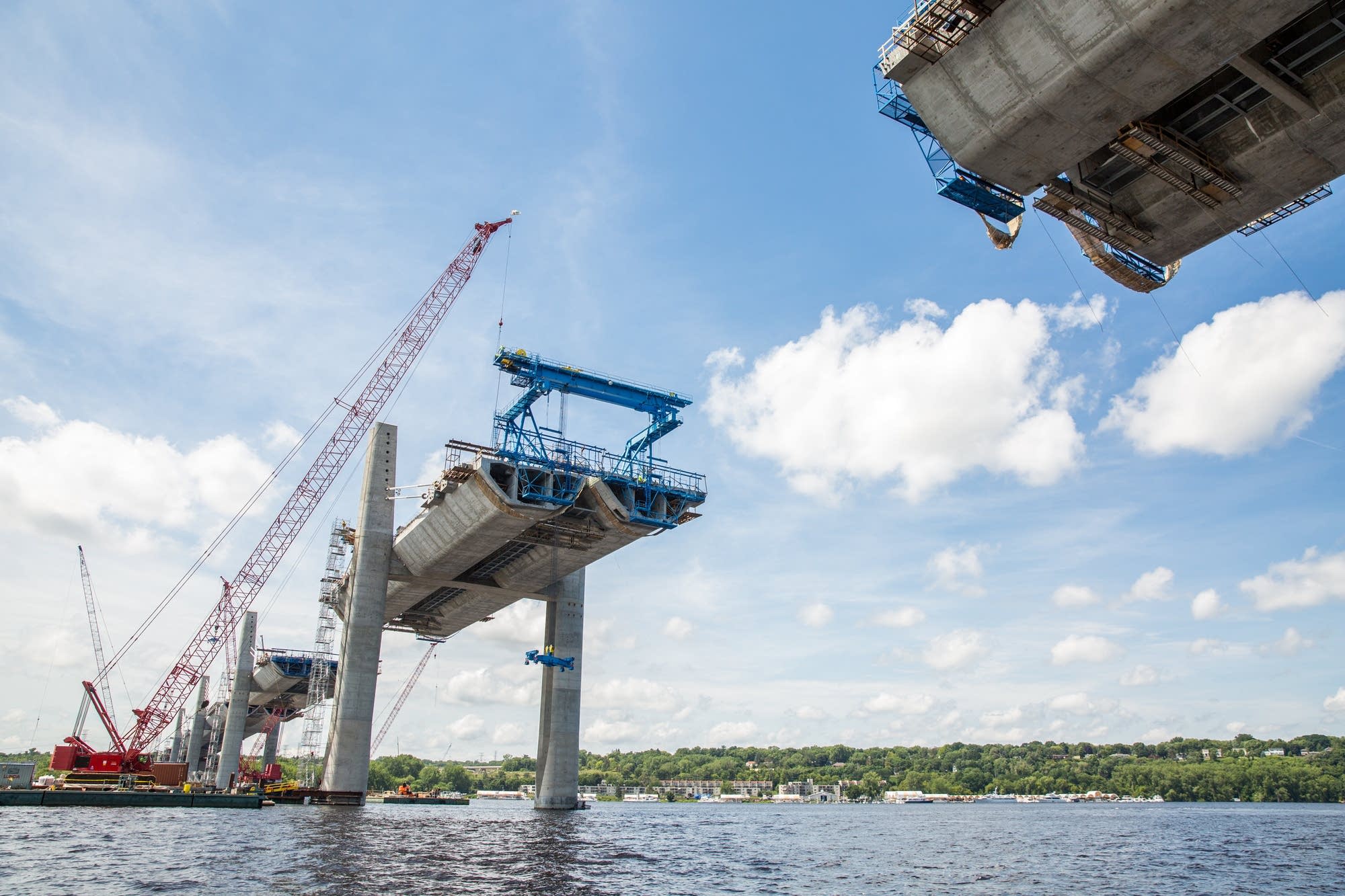 Looks like a bridge: Pieces fall into place at St. Croix Crossing | MPR ...