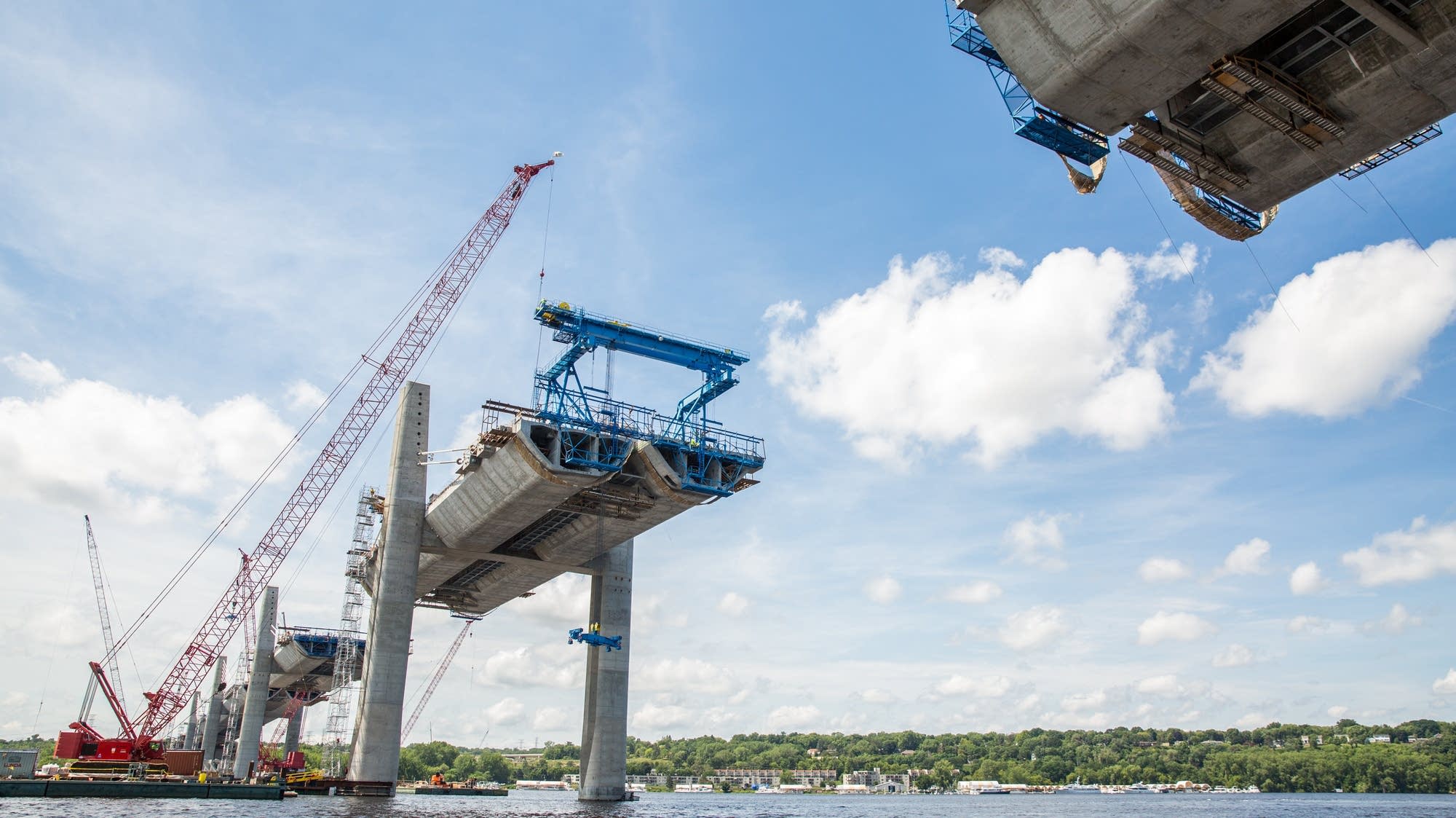 Looks like a bridge: Pieces fall into place at St. Croix Crossing | MPR ...