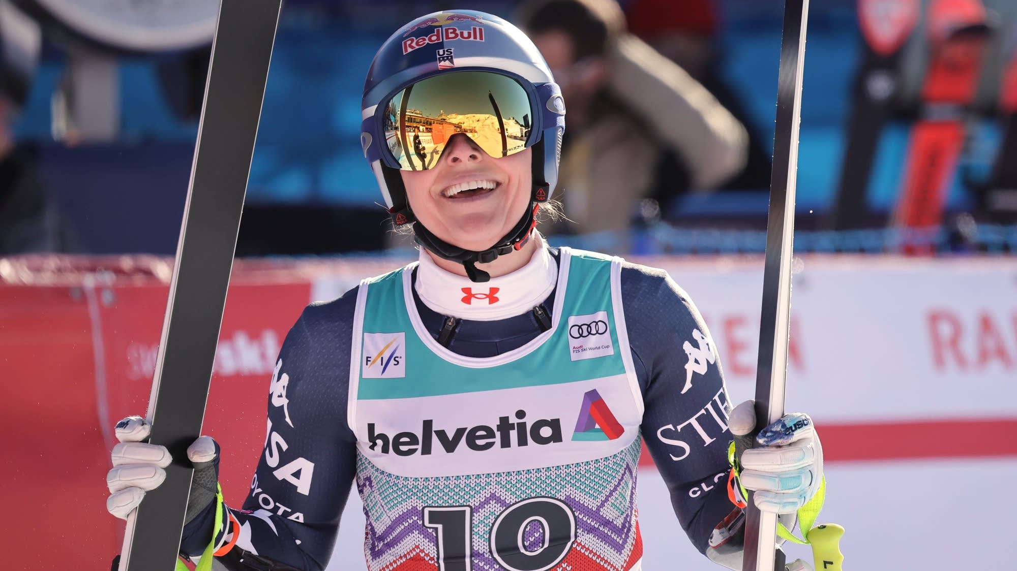 New Zealand skier Alice Robinson wins World Cup super-G; Lindsey Vonn ...