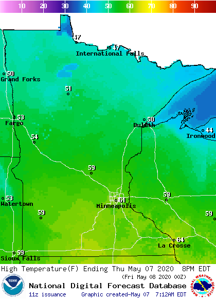 Southern Minnesota under a freeze warning as cold air spreads | MPR News