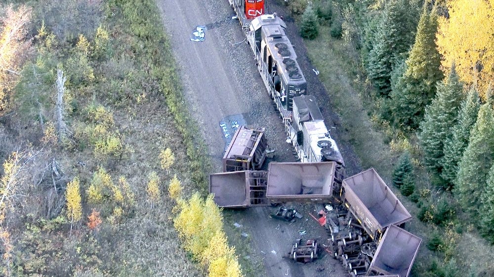 NTSB investigating train collision in NE Minn. | MPR News