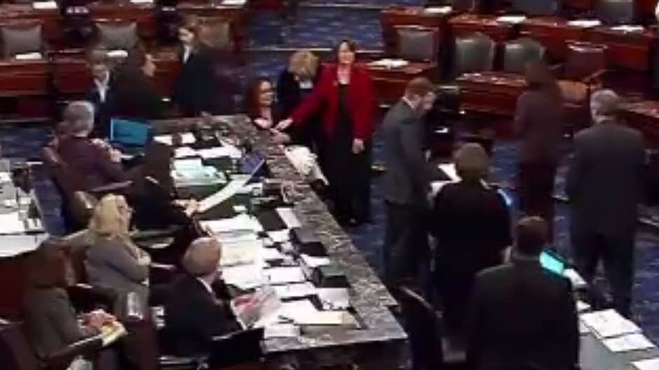 1,000 Words: The baby in the Senate | MPR News