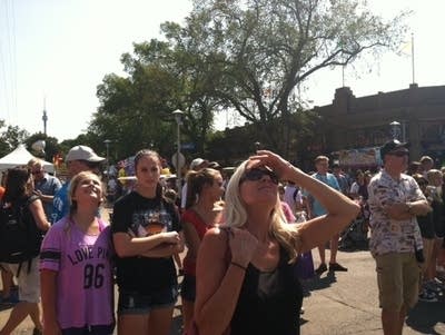 Photos: Stratosphere ride gets stuck at State Fair again | MPR News