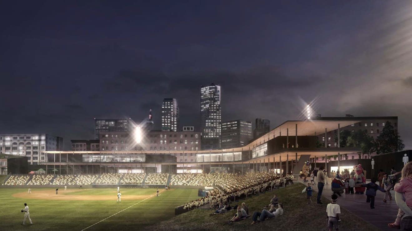 First look: St. Paul offers a new glimpse of the Lowertown Ballpark ...