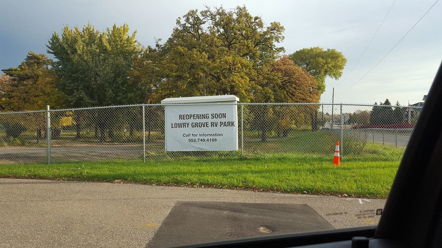 Disputed Lowry Grove site may reopen to mobile homes and RVs | MPR News