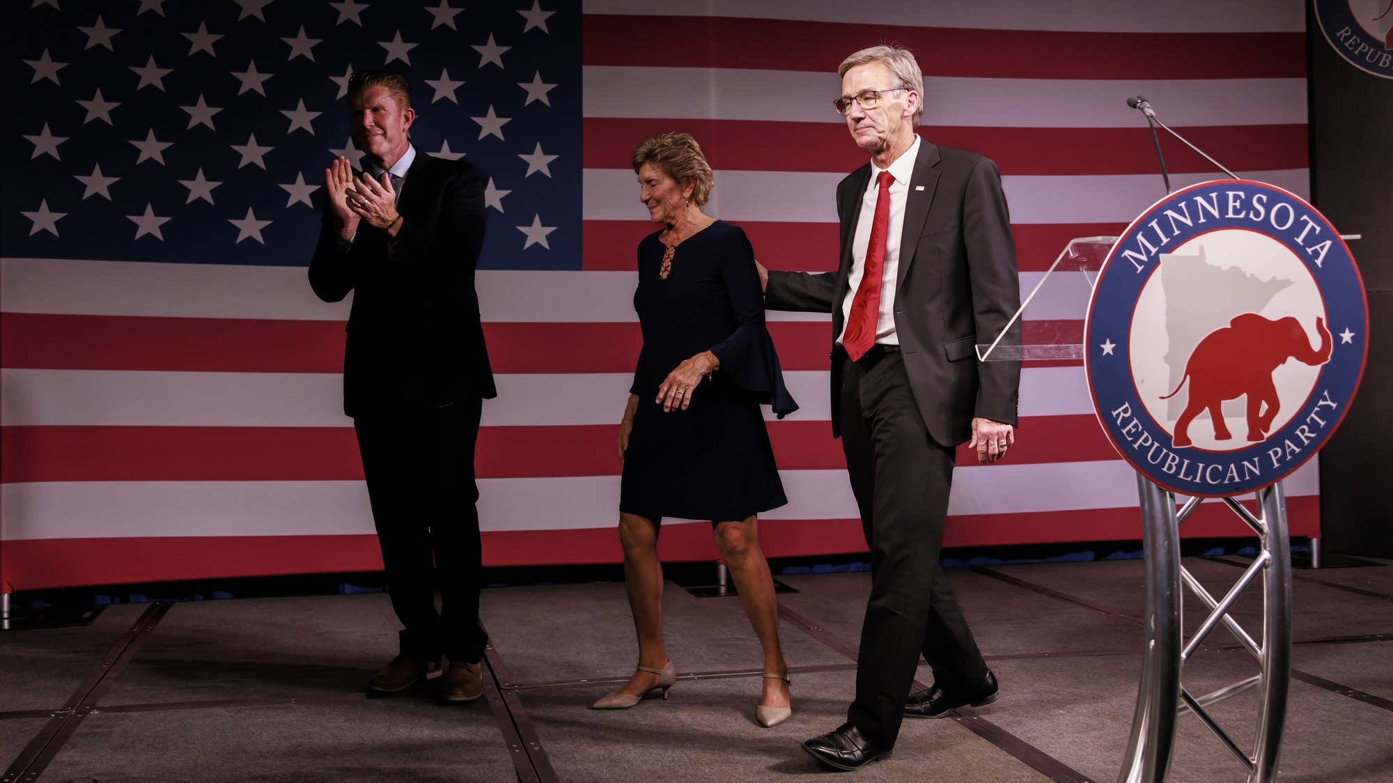 Photos: Election night parties celebrate wins and mourn losses | MPR News