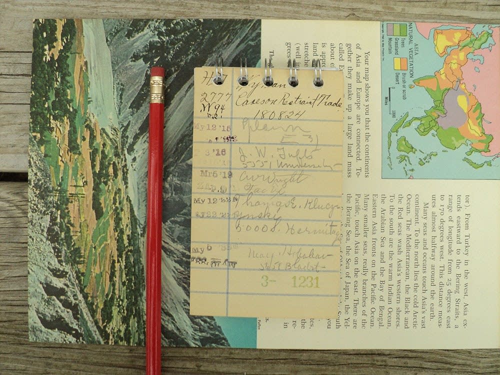 Remember card catalogs? | MPR News