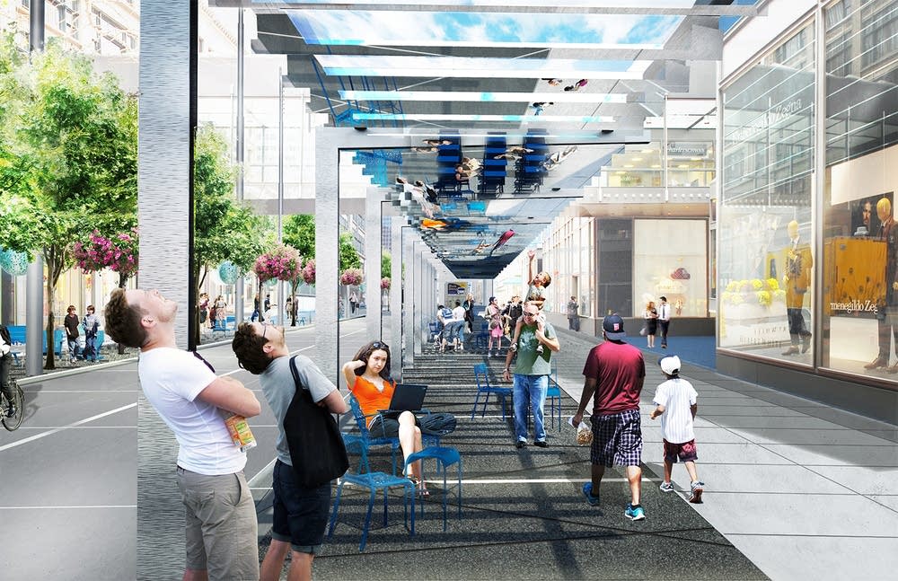 Nicollet Mall ready for disruptive, $50M makeover | MPR News