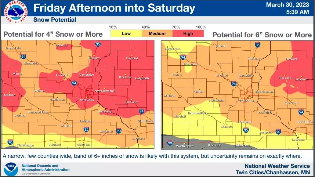 Ice, snow, rain to rake Minnesota Thursday into early Saturday | MPR News