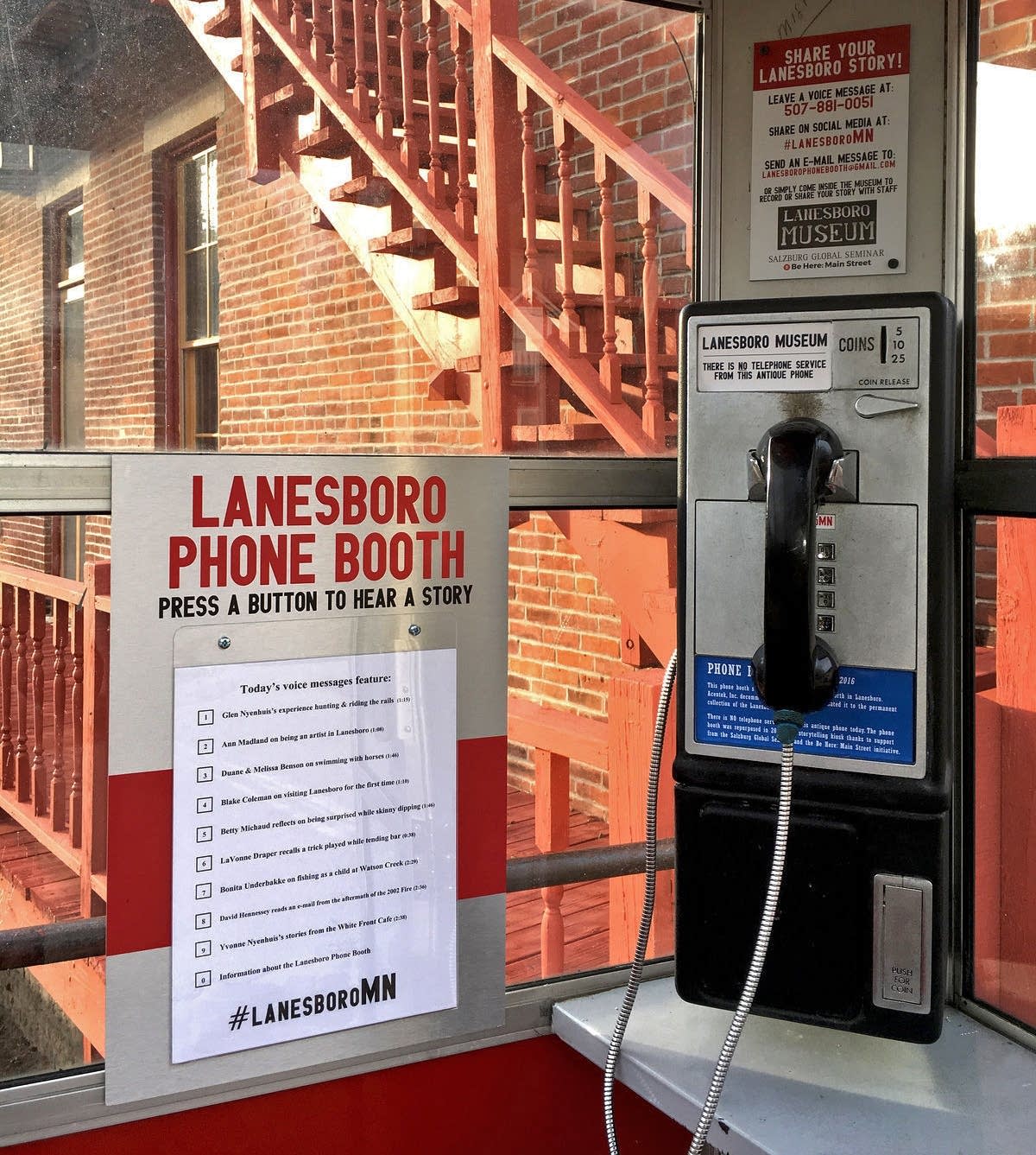Telephone Booth Inside