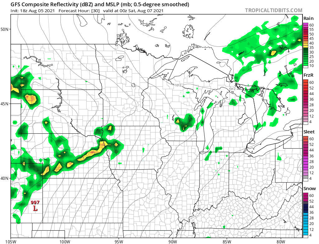 Spotty thunder Thursday night; more widespread rains likely this ...