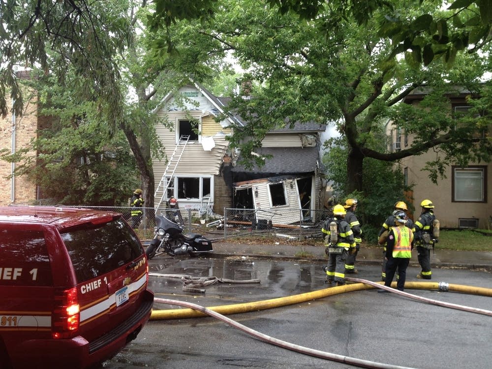 No Injuries After Mpls House Explosion Mpr News