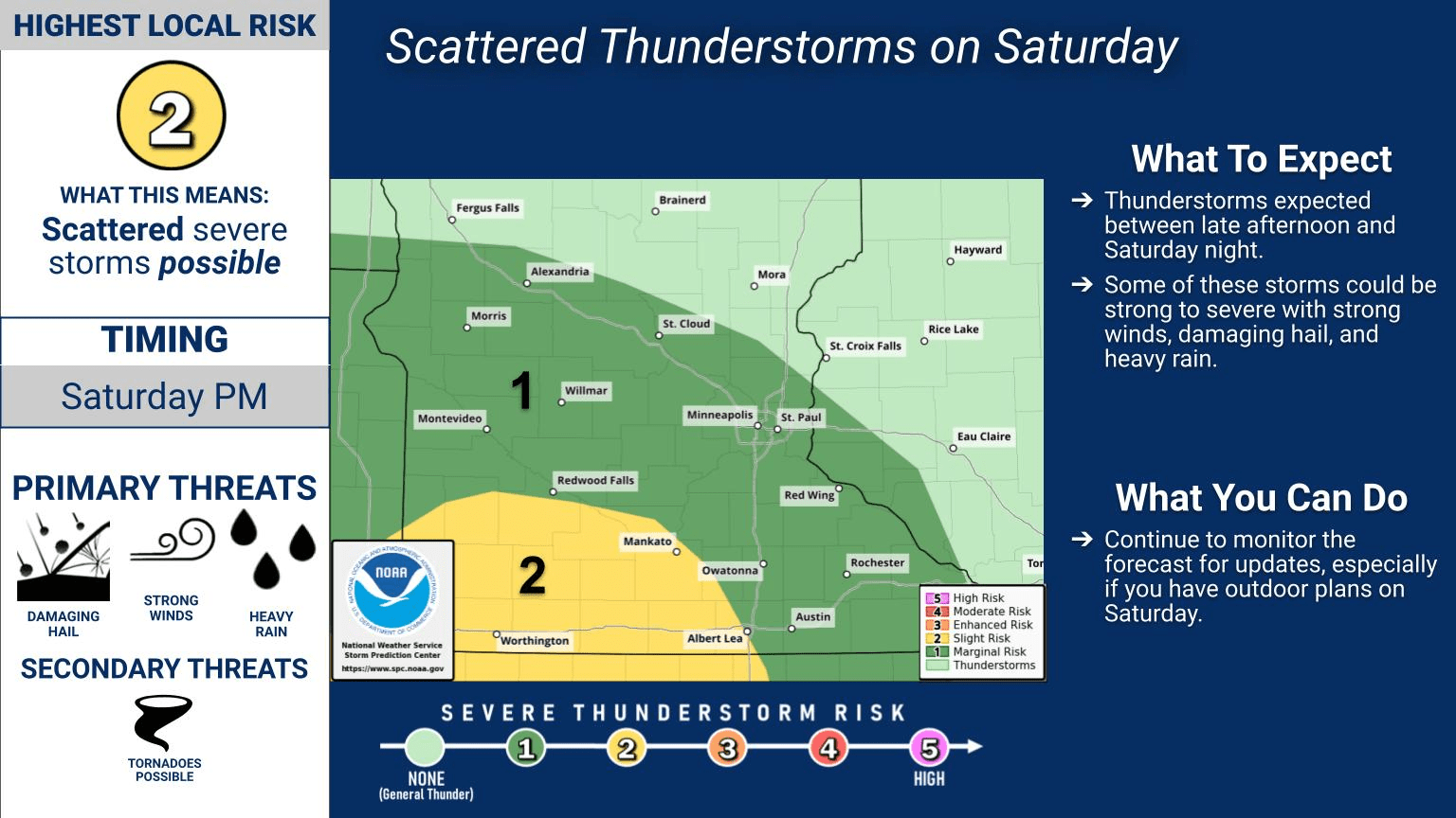 Soaking rain chances increasing for Minnesota through this weekend | MPR News