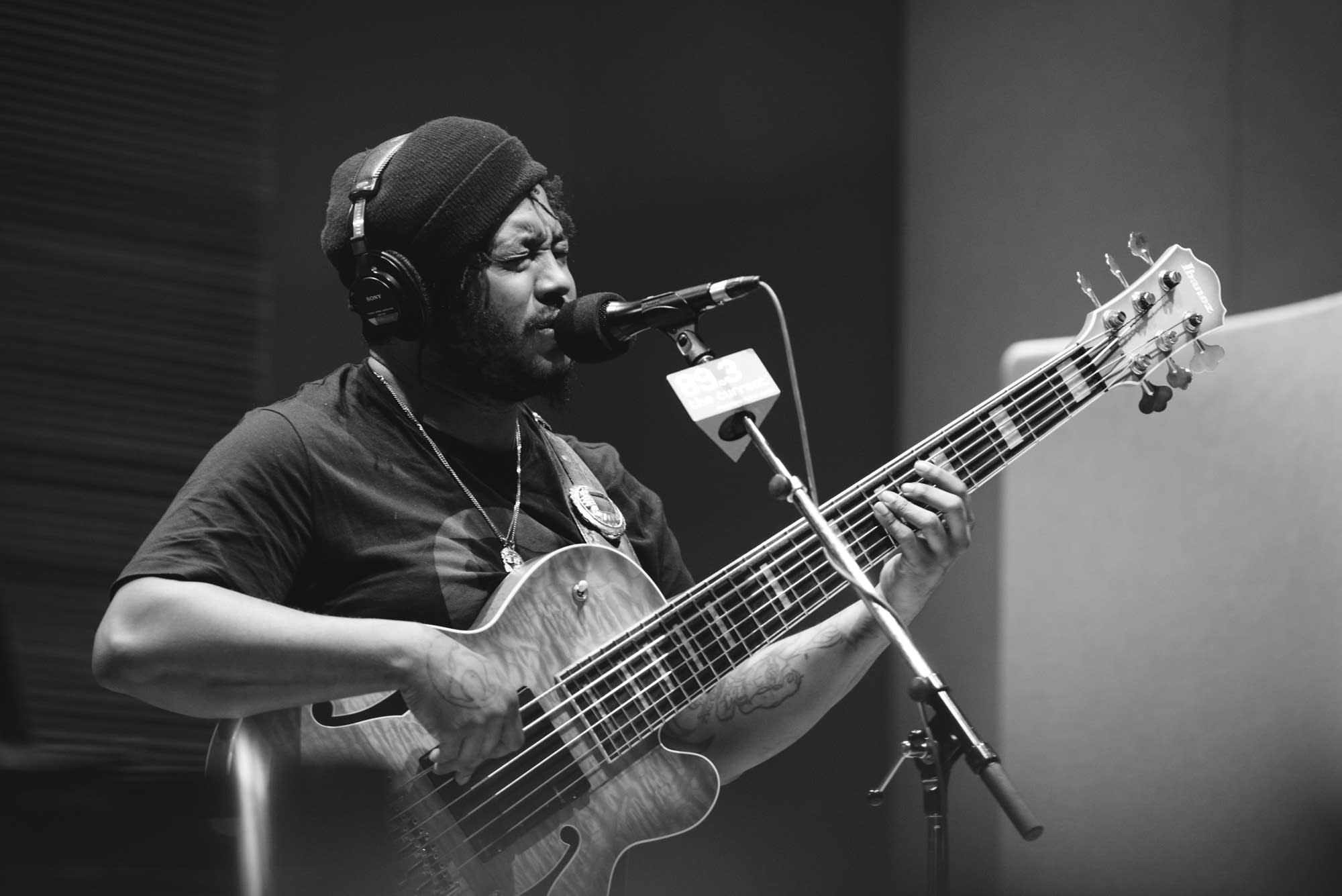 Thundercat performs in The Current studio, talks Prince, 'Drunk'