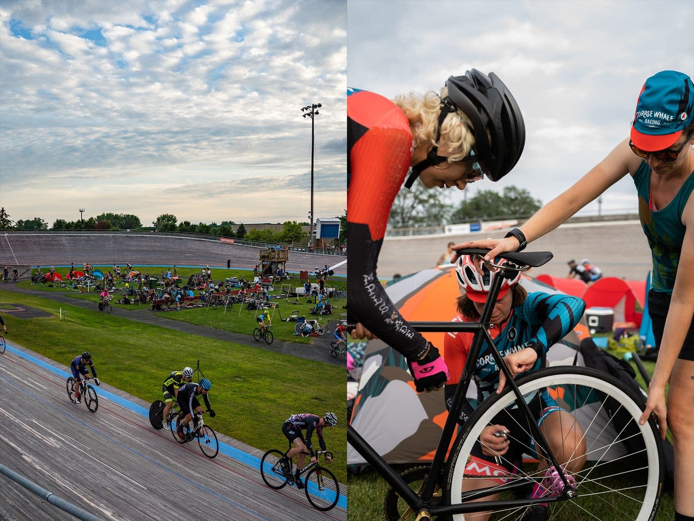 Photos: 'Bike prom' takes its last lap at the velodrome | MPR News