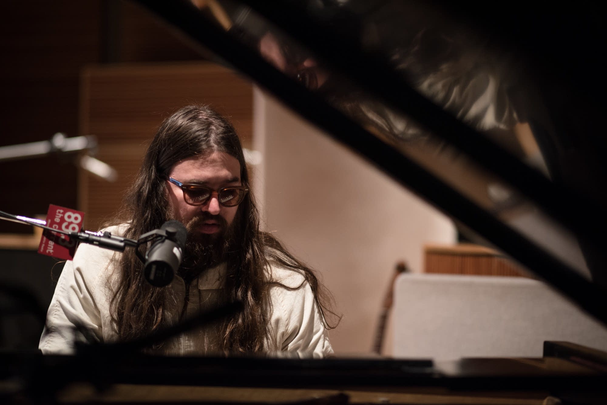 Matthew E. White performs live in The Current studio