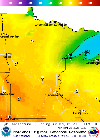 Weekend weather: Very nice; dry with comfortable temperatures | MPR News