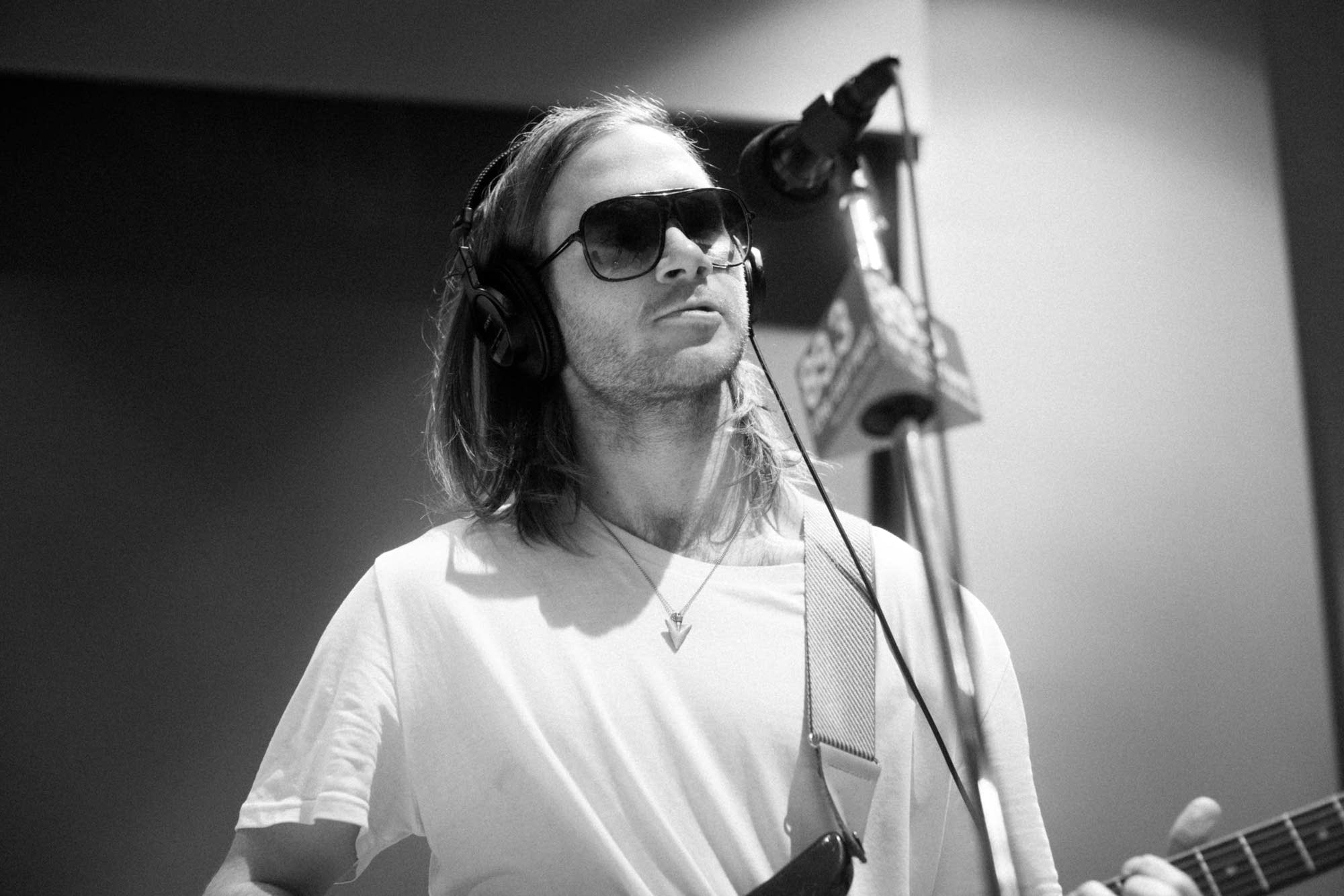 Frankie Teardrop performs in The Current's studio