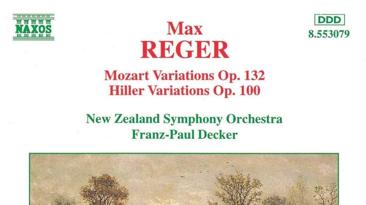 Daily Download: Max Reger - Variations and Fugue on a Theme of Mozart