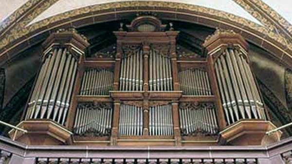 1900 Walcker organ at the Evangelical Church, Essen-Werden, Germany ...