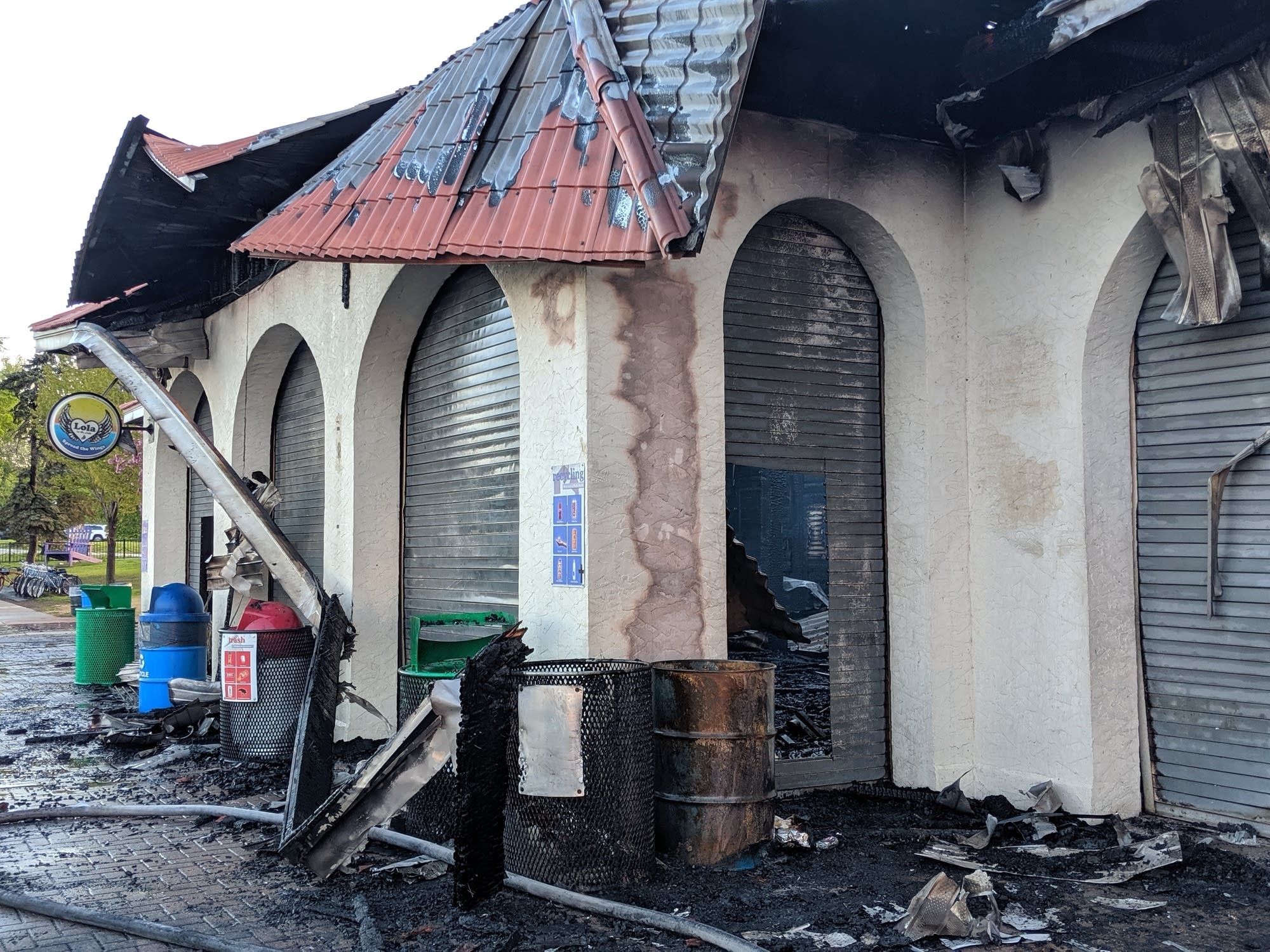 Fire heavily damages Bde Maka Ska pavilion, restaurant | MPR News