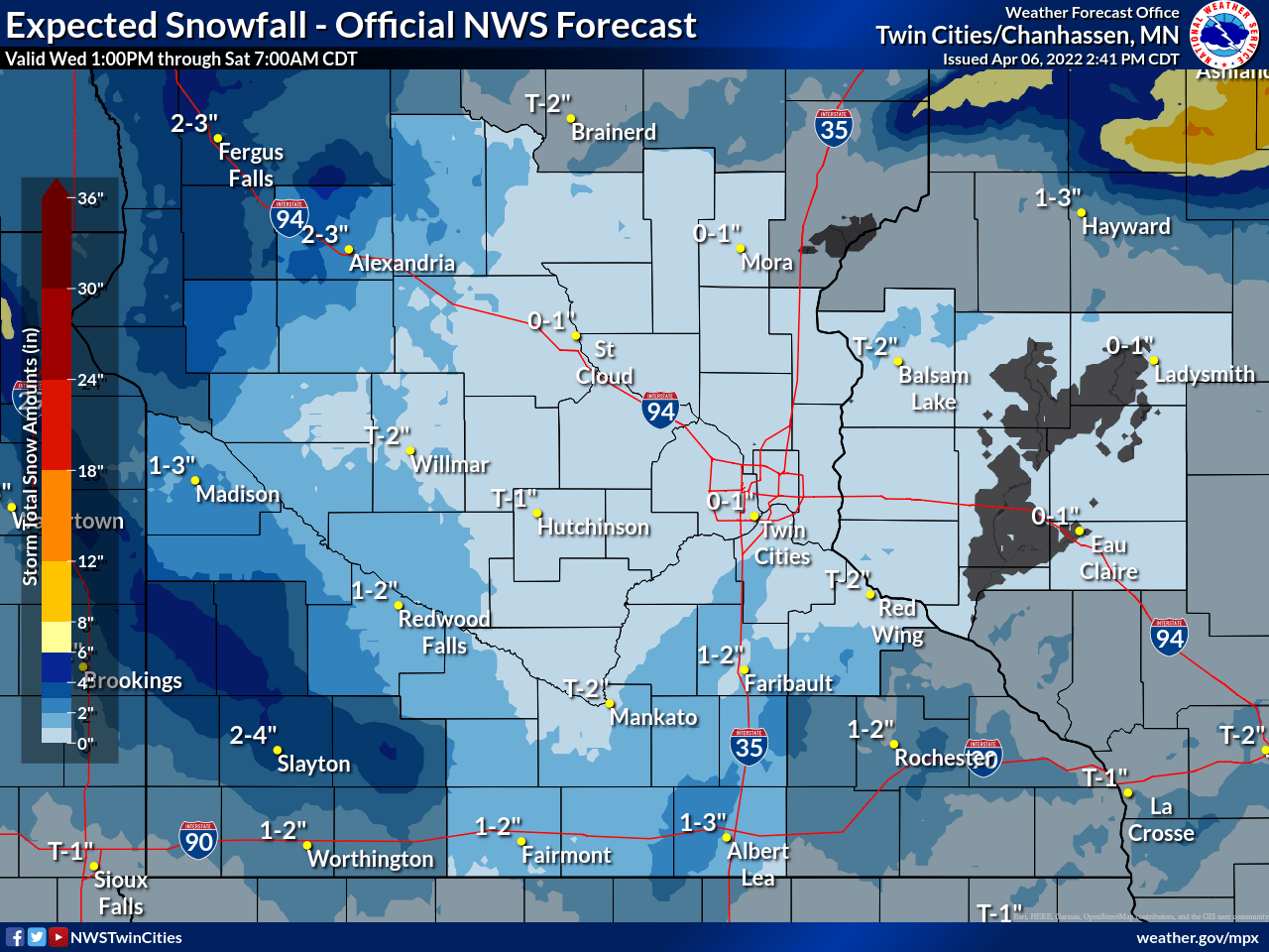 Gusty rain and snow showers; much nicer this weekend | MPR News