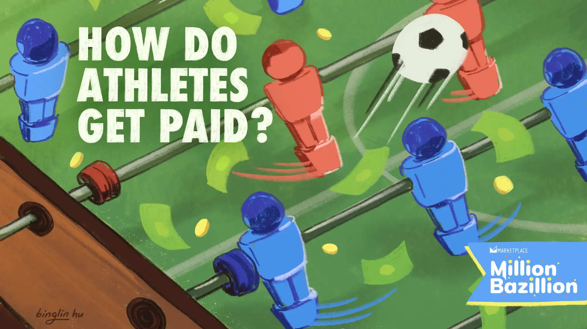 How do athletes get paid?