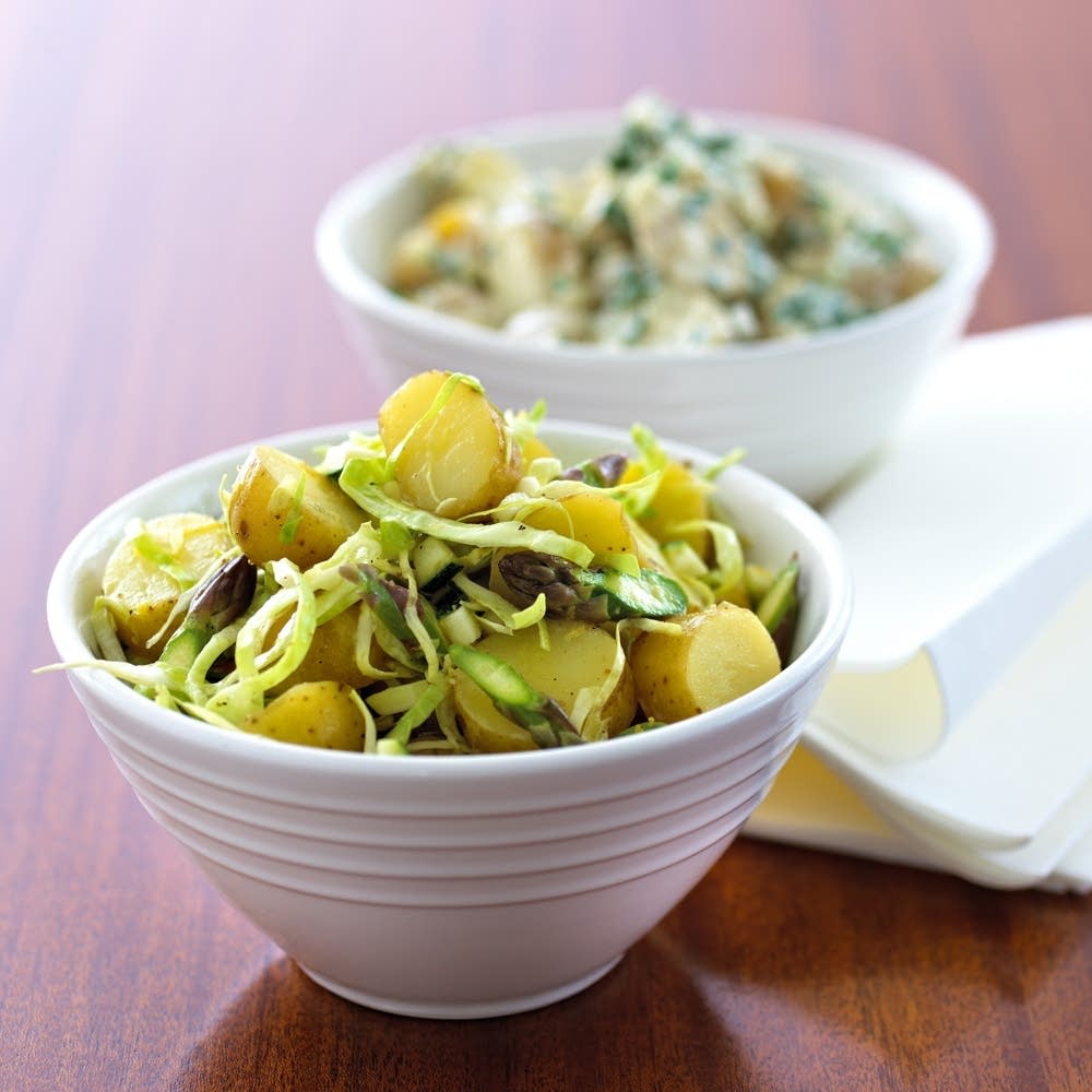 Roasted Asparagus Potato Salad | The Splendid Table