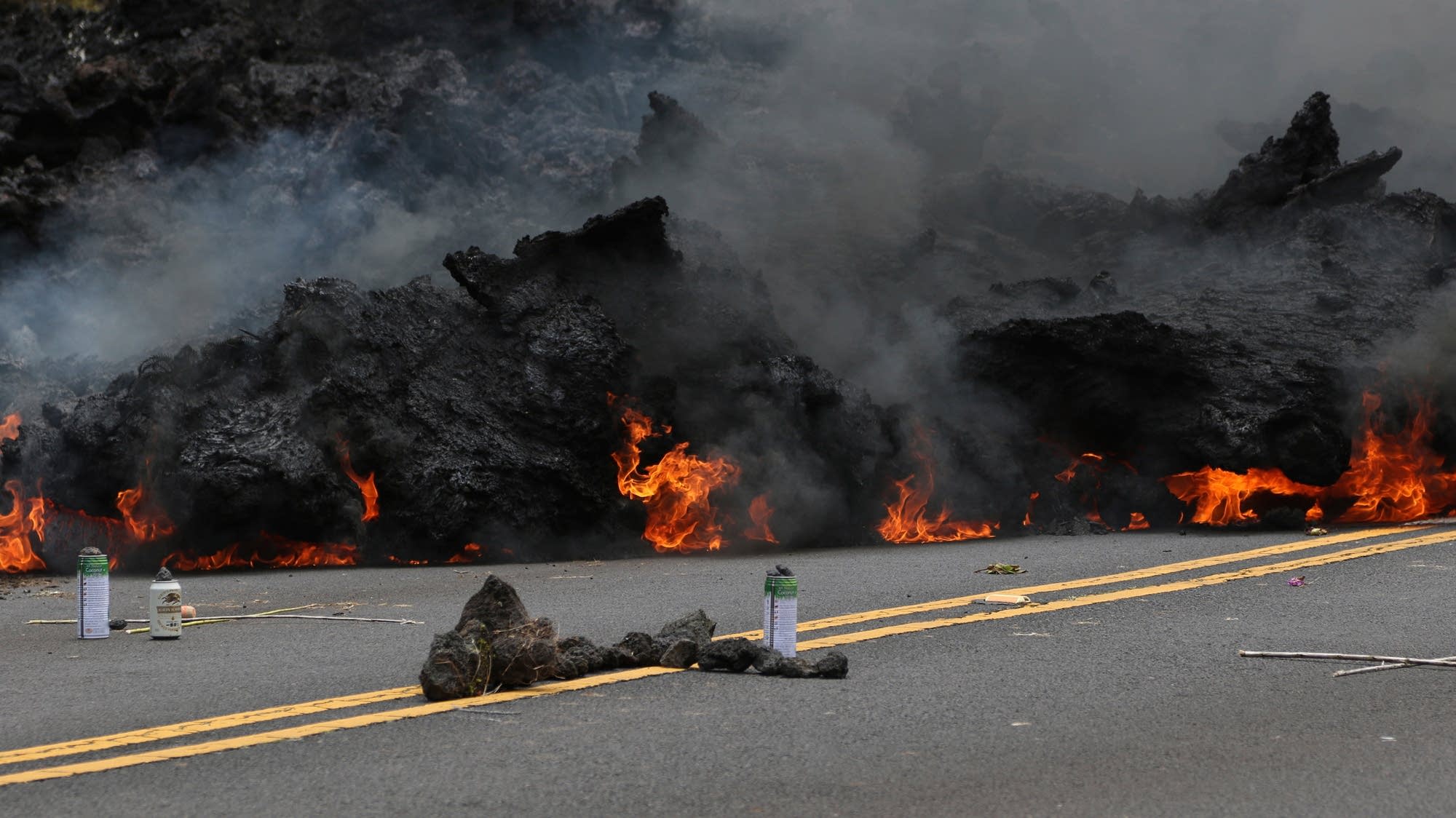 Maybe beer can stop the lava | MPR News