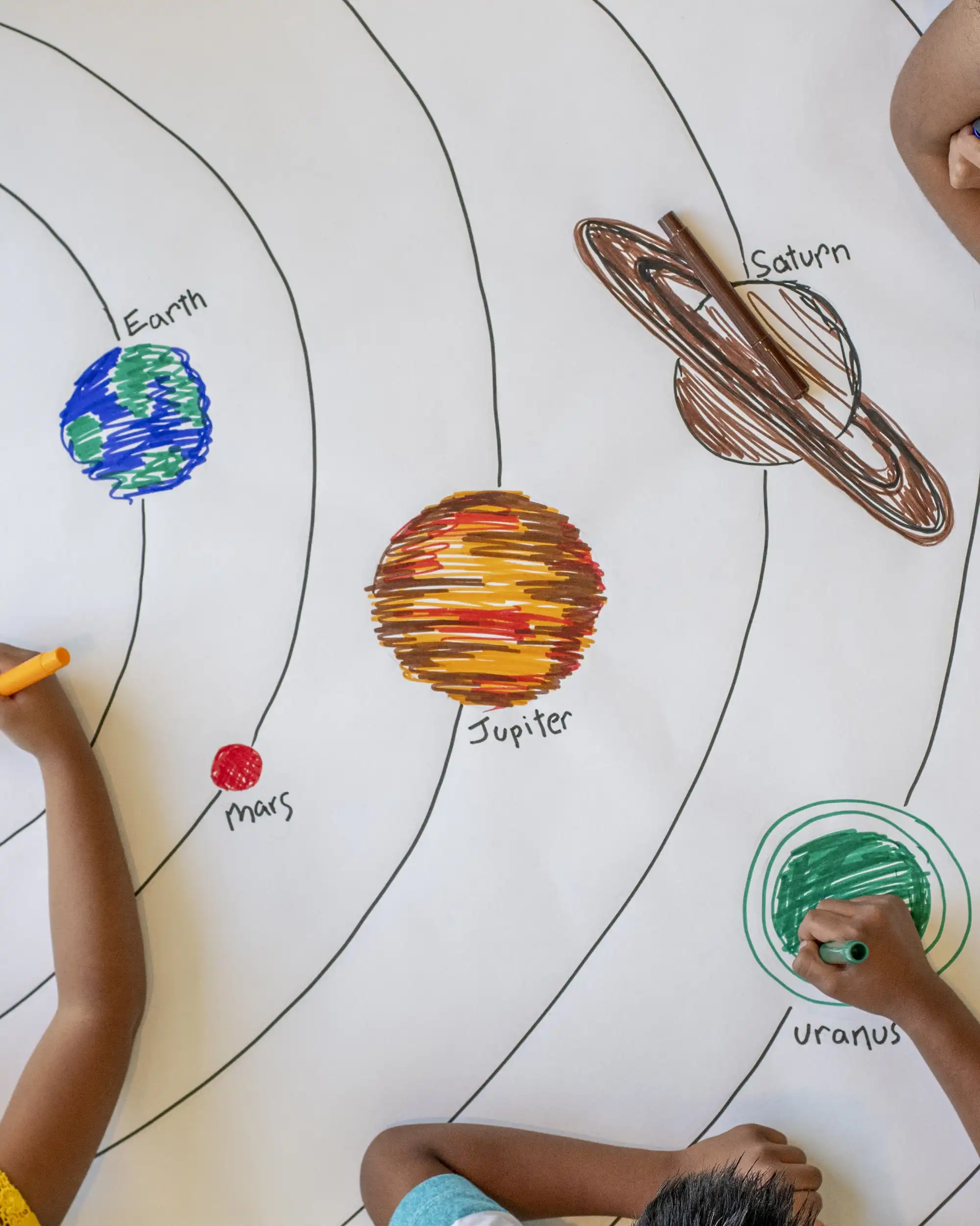 Solar System Drawing For Kids File:Solar System Drawing.jpg