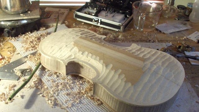 Red Wing: carving a violin | MPR News