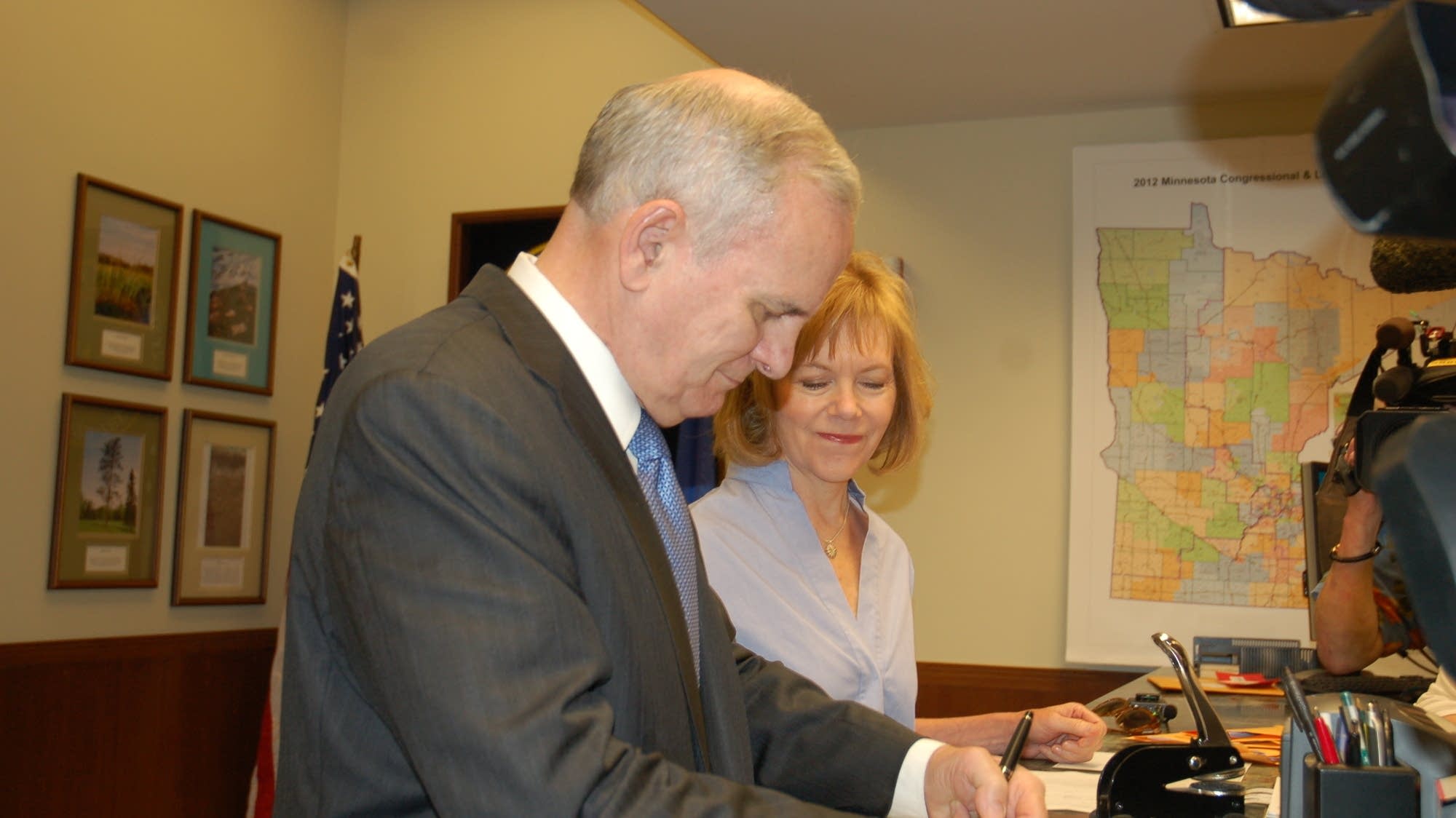 Dayton to take public financing for his campaign | MPR News