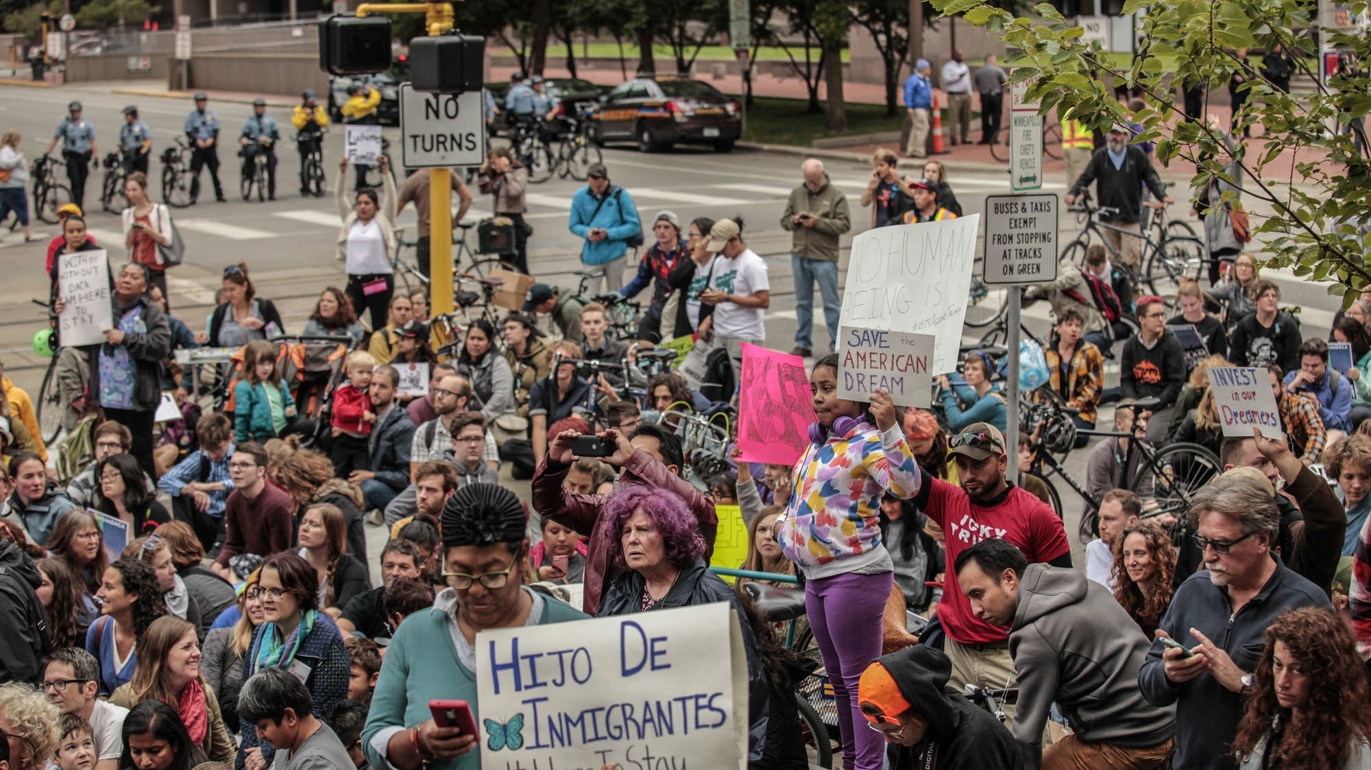 Trump's traveled from fiery to conflicted on dreamers | MPR News