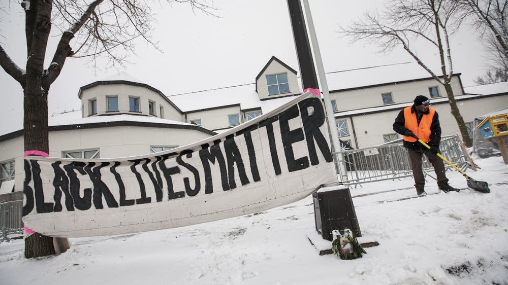 Photos: Protest goes on in spite of city leaders plea | MPR News
