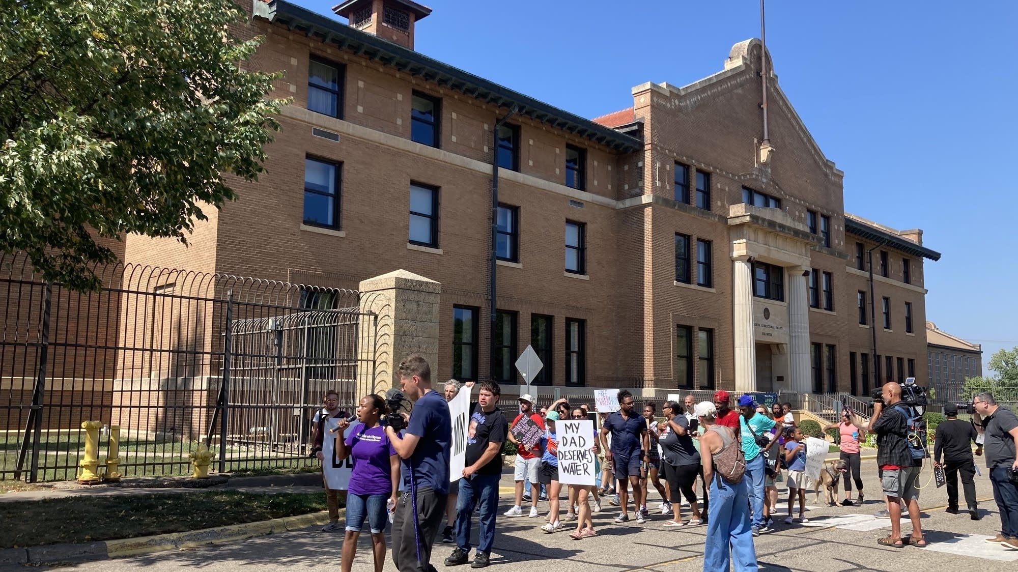 Demonstrators call for investigation into conditions inside Stillwater ...