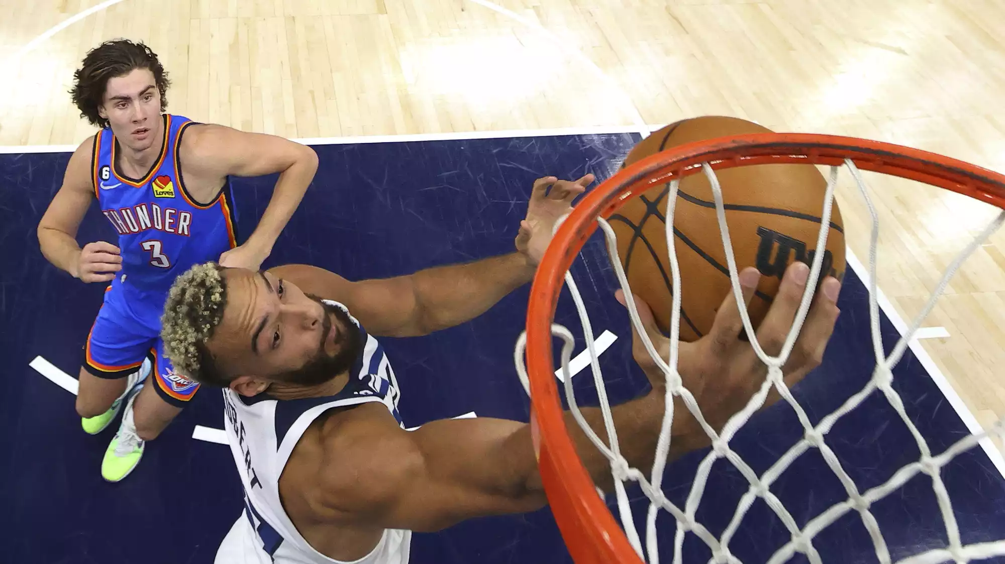 Gobert thrives in T-wolves debut to lead 115-108 win vs. OKC | MPR News